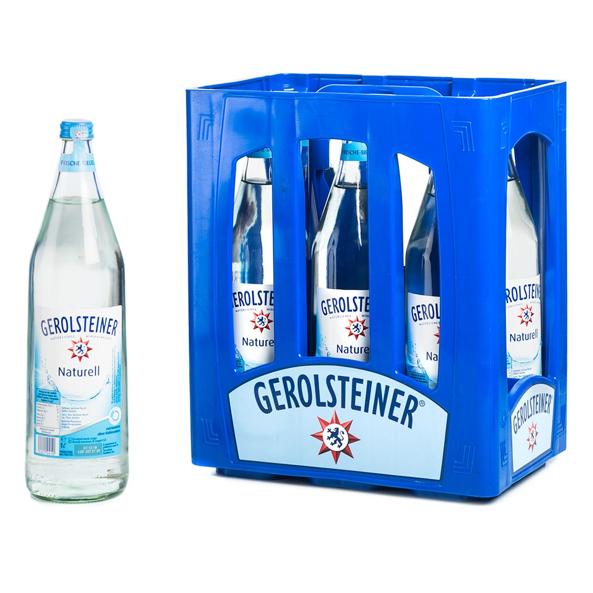 Gerolsteiner Naturell 6 x 1l online bestellen | getraenkedienst.com