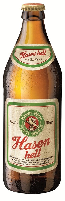 Hasen-Bräu Hell 20 x 0,5l online bestellen | getraenkedienst.com