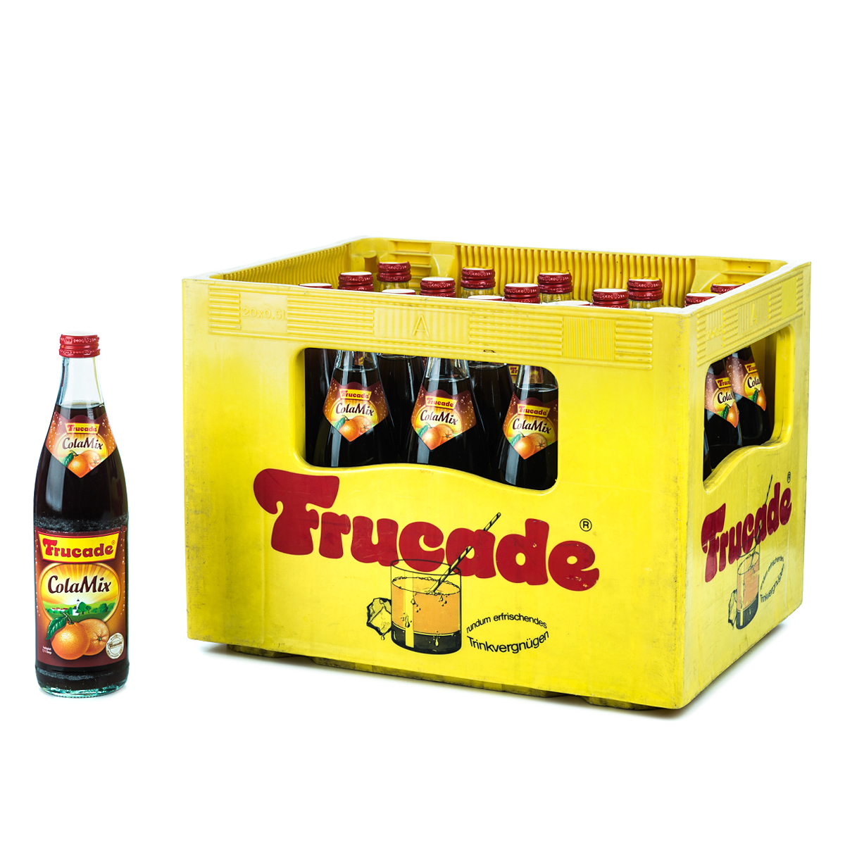 Frucade Cola Mix 20 x 0,5l online bestellen | getraenkedienst.com