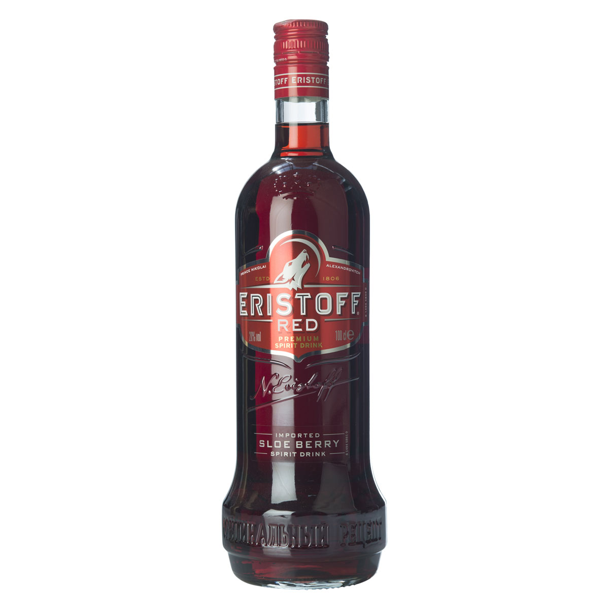 Eristoff Red Wodka 1l online bestellen | getraenkedienst.com