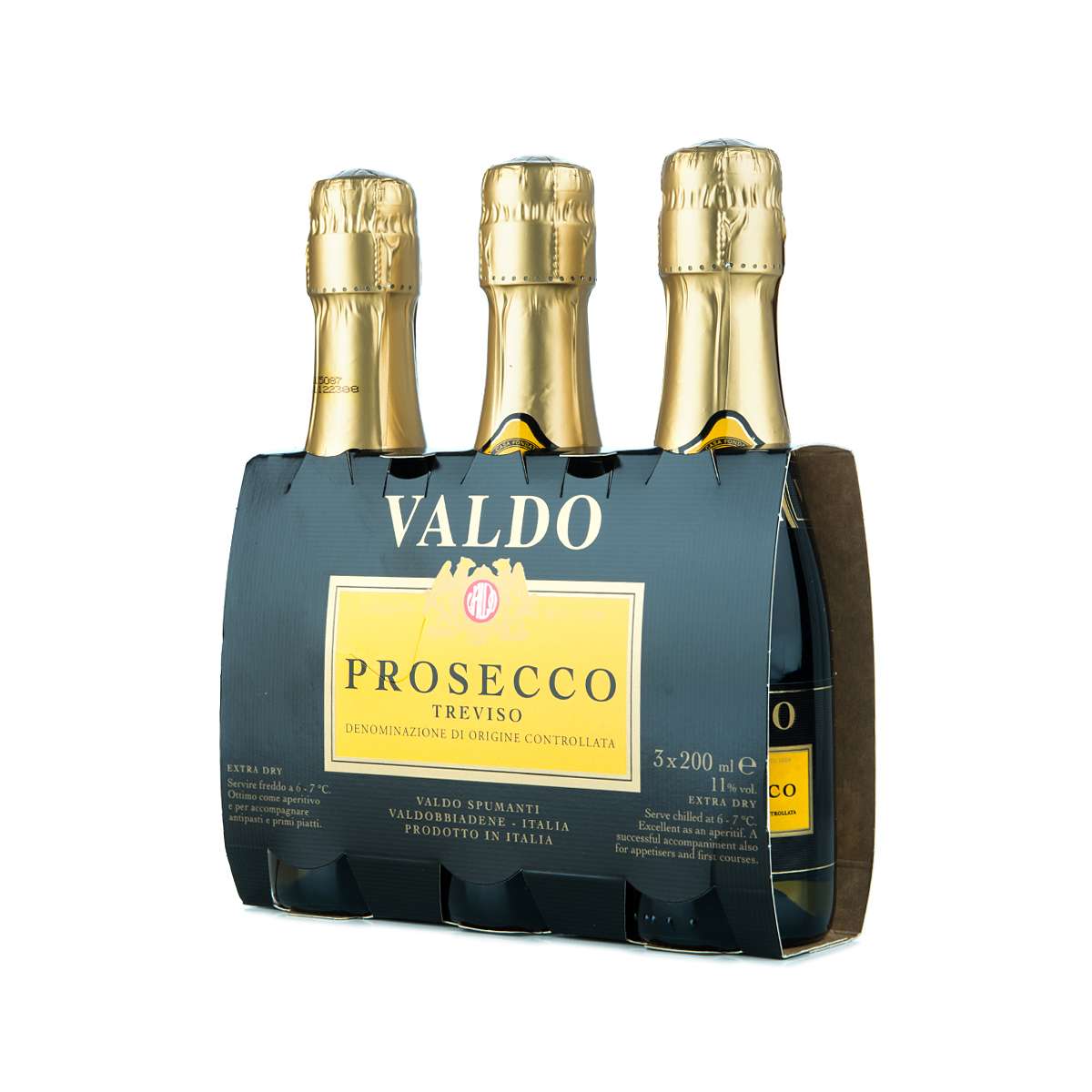 Valdo Prosecco Piccolo 3-er online bestellen | getraenkedienst.com