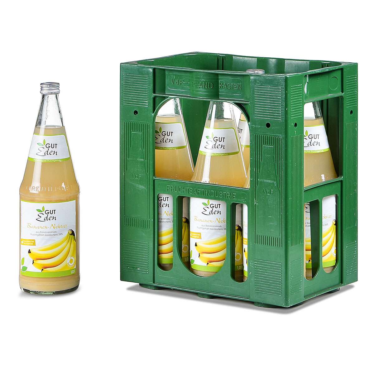 Gut Eden Bananen-Nektar 6 x 1l online bestellen | getraenkedienst.com