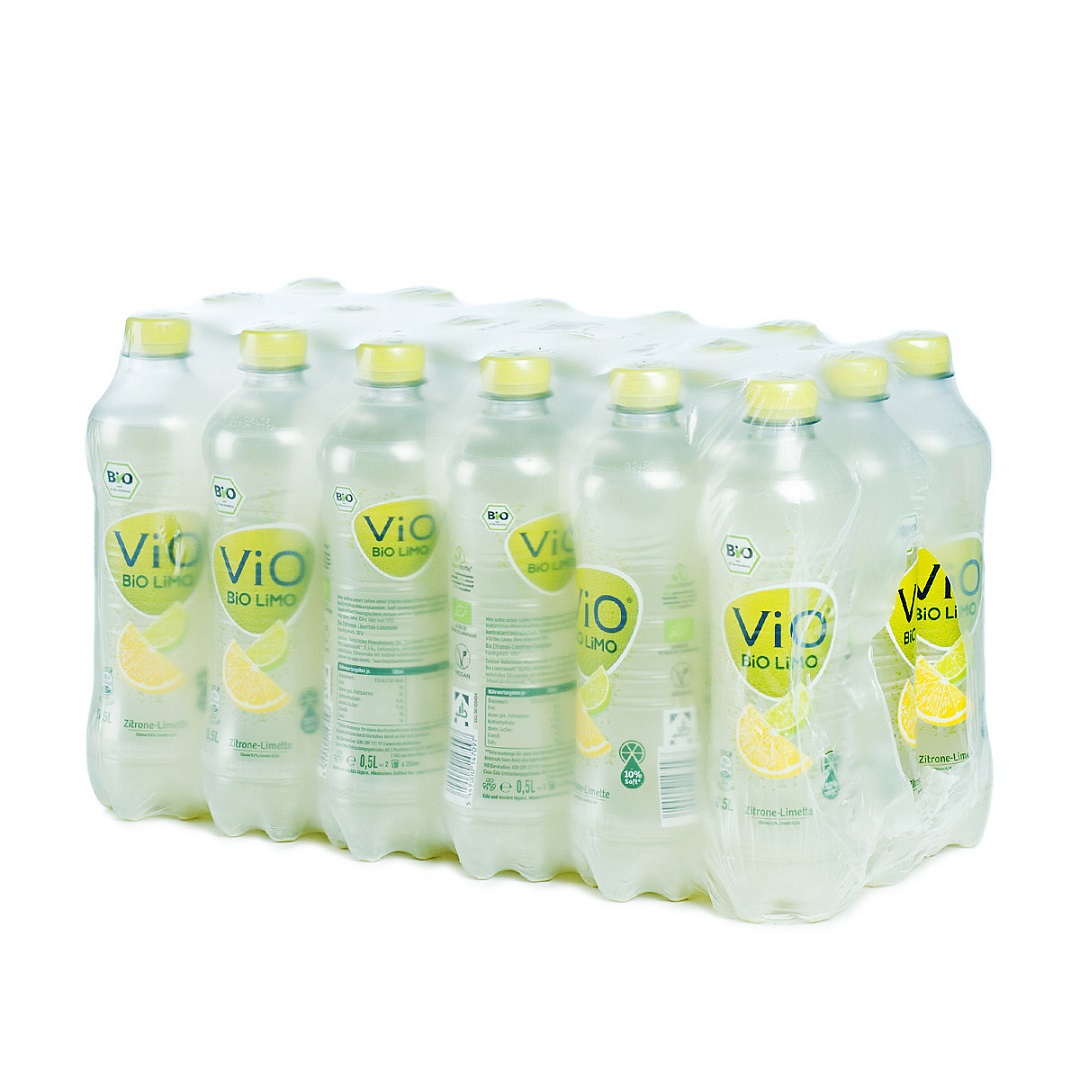 Apollinaris ViO Bio Limo Zitrone Limette 18 x 0,5l | getraenkedienst.com