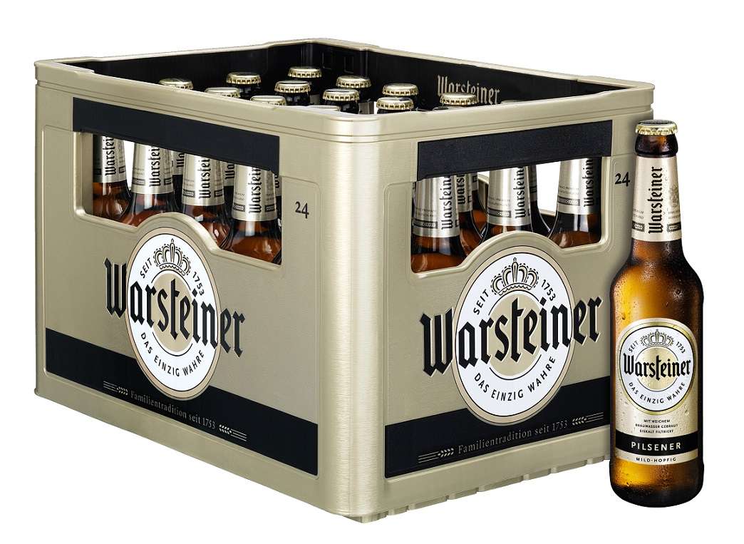 Warsteiner Pils 24 x 0,33l online bestellen | getraenkedienst.com