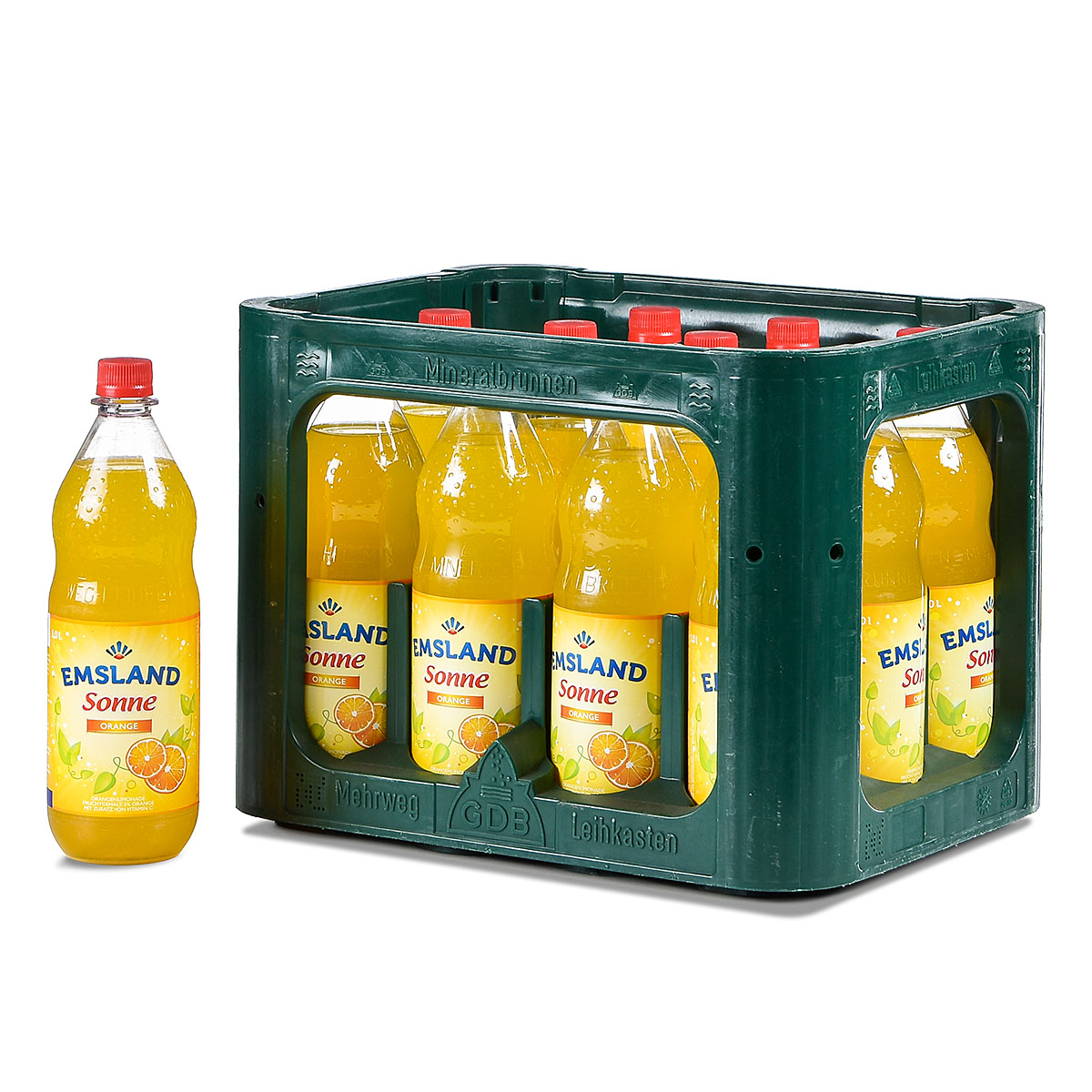 Emsland Sonne Orange 12 x 1l online bestellen | getraenkedienst.com