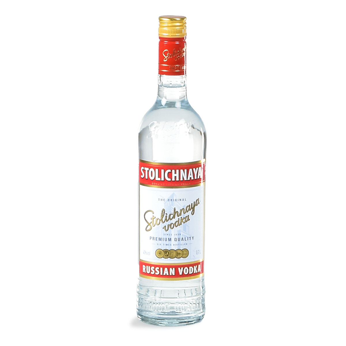 Stolichnaya Russian Vodka 0,7l online bestellen | getraenkedienst.com
