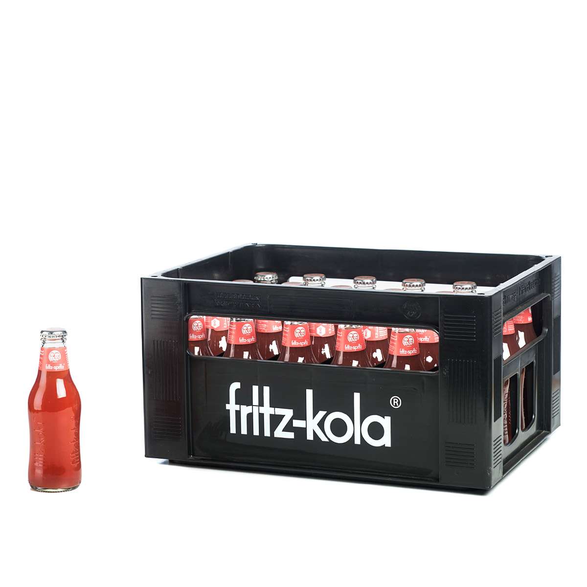 Fritz-Spritz Bio-Rhabarberschorle 24 x 0,2l | getraenkedienst.com