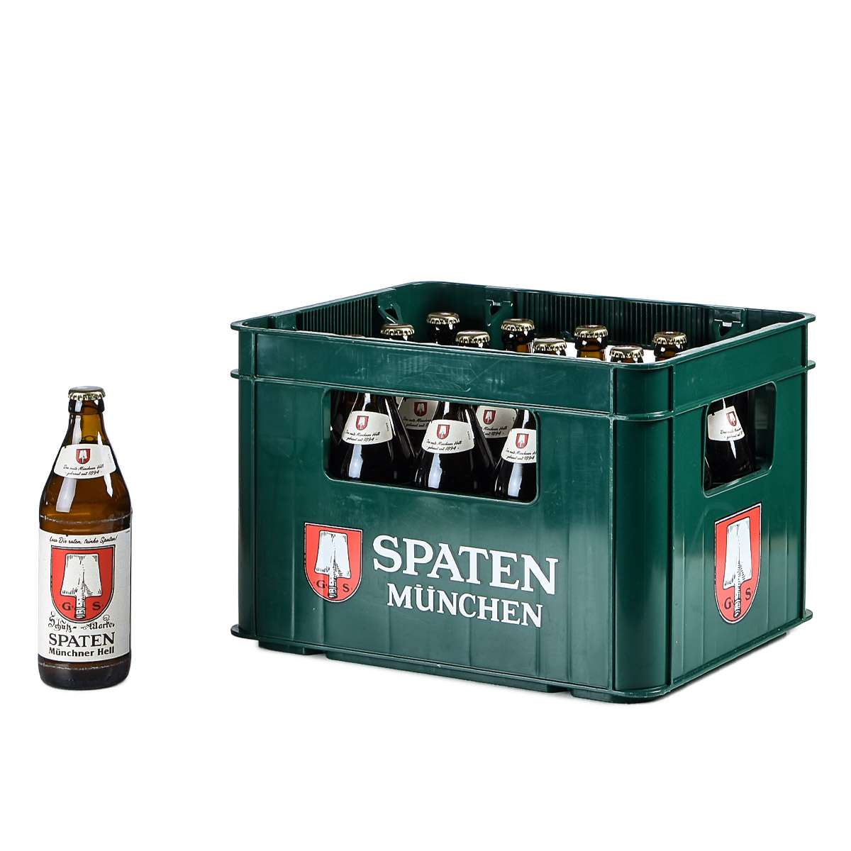 Spaten Münchner Hell 20 x 0,5l online bestellen | getraenkedienst.com