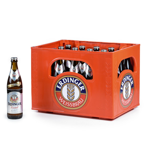 Erdinger Kristall 20 x 0,5l online bestellen | getraenkedienst.com