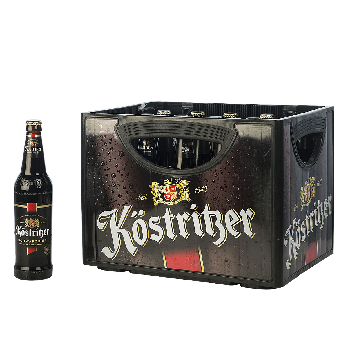 Köstritzer Schwarzbier 20 x 0,5l | getraenkedienst.com