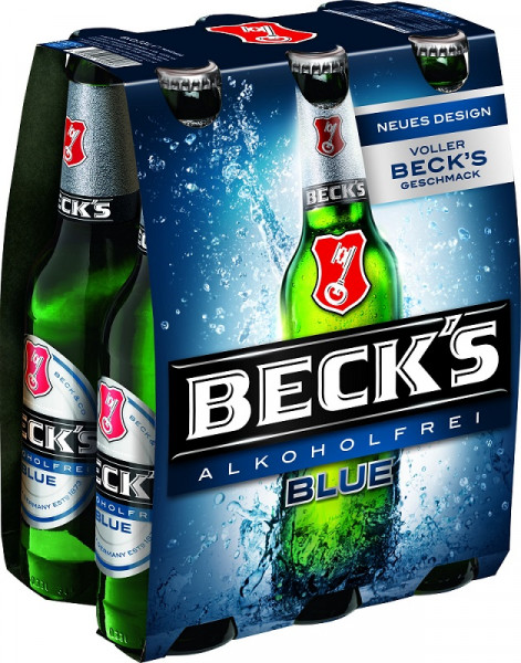 Becks Blue Alkoholfrei 6 x 0,33l | getraenkedienst.com