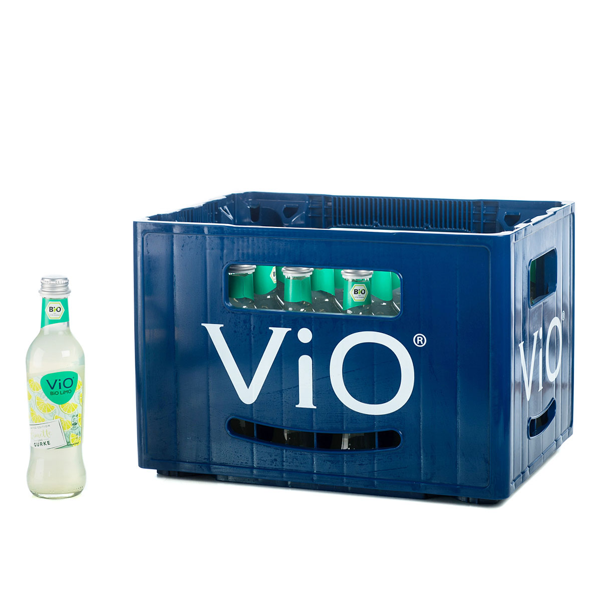 Apollinaris ViO Bio Limo Gurke 24 x 0,33l | getraenkedienst.com