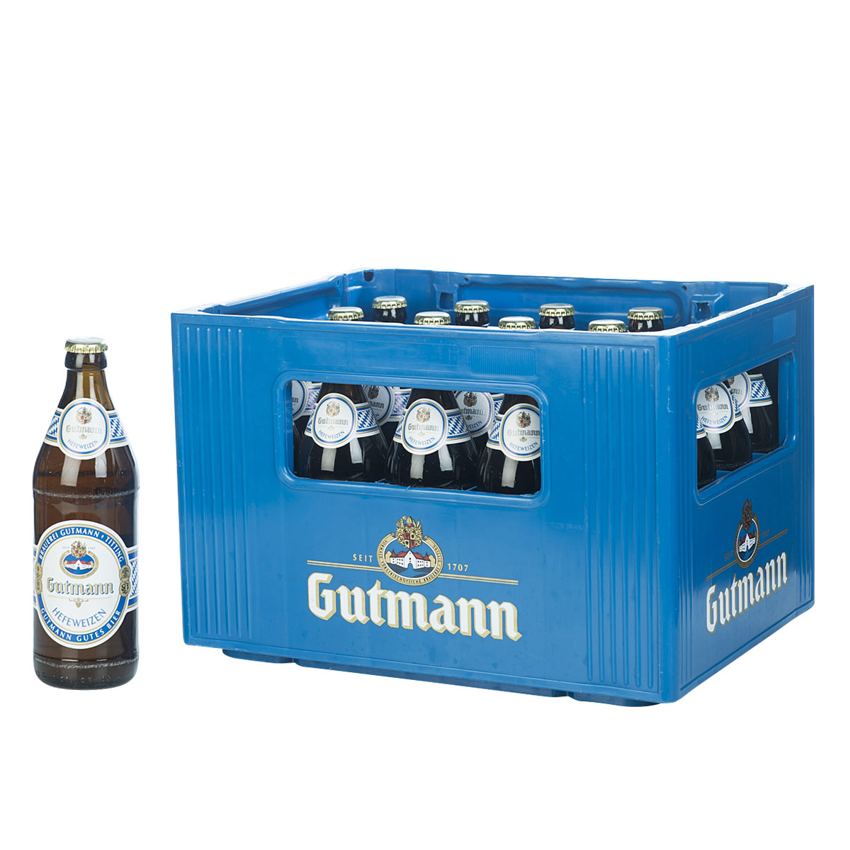 Gutmann Hefeweizen Hell 20 x 0,5l | getraenkedienst.com
