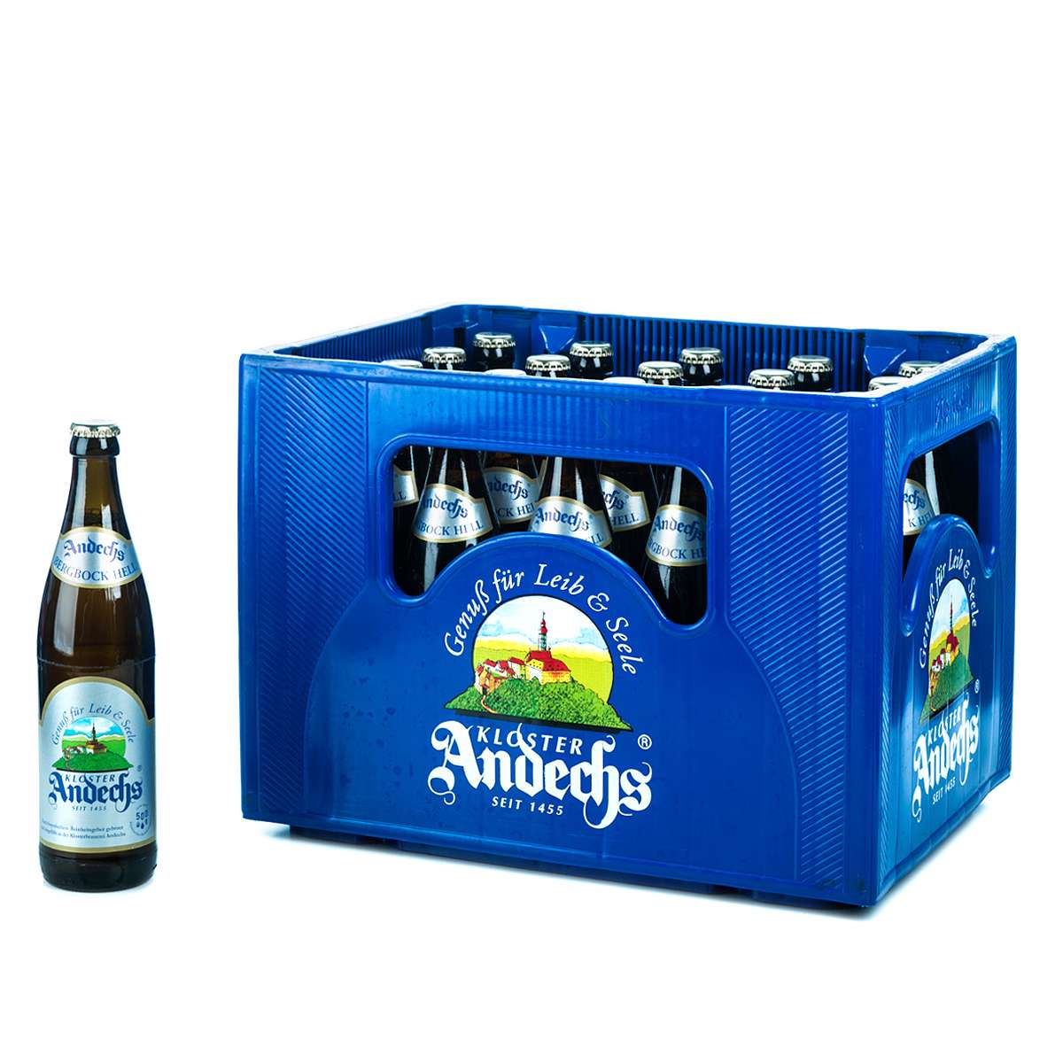 Andechser Bergbock Hell 20 x 0,5l | getraenkedienst.com