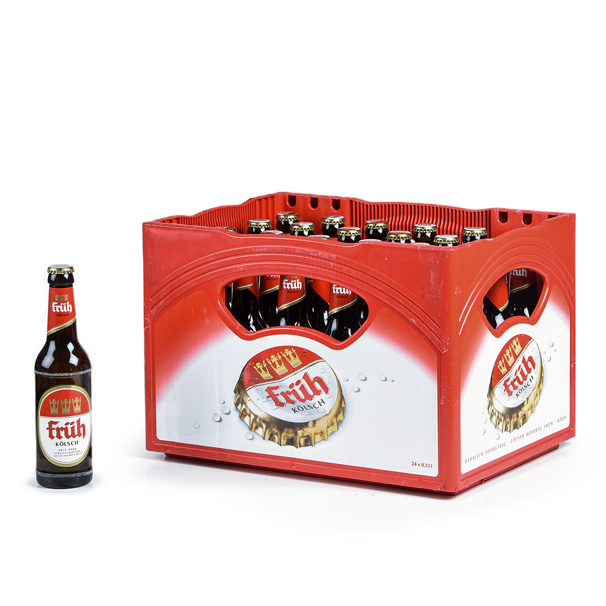 Früh Kölsch 24 x 0,33l | Kölsch | Bier | getraenkedienst.com
