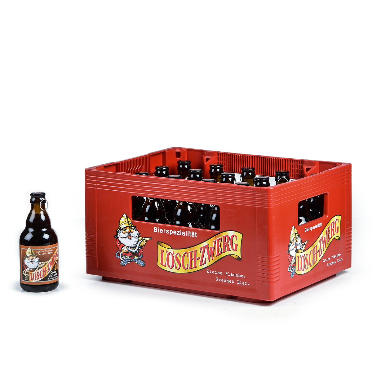 Lösch-Zwerg Cola Weizen 20 x 0,33l | Weißbier | Bier | getraenkedienst.com