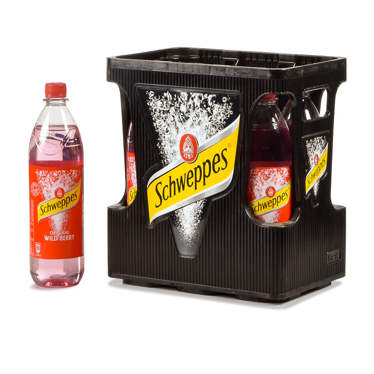 Schweppes Wild Berry 6 x 1l online bestellen | getraenkedienst.com