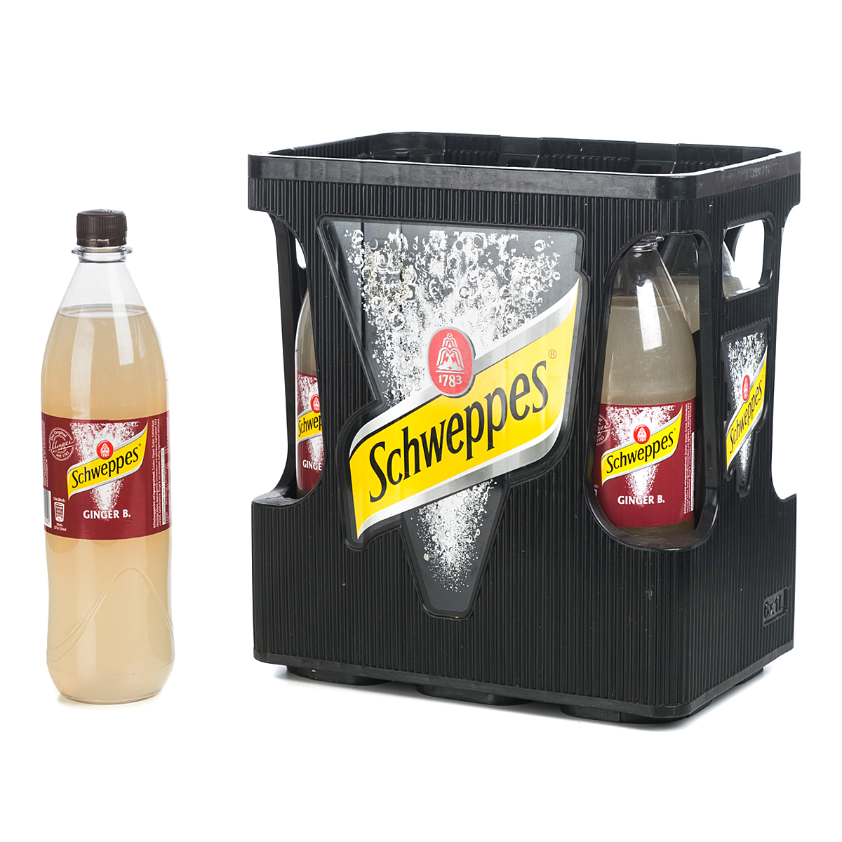 Schweppes Ginger Beer 6 x 1l online bestellen | getraenkedienst.com