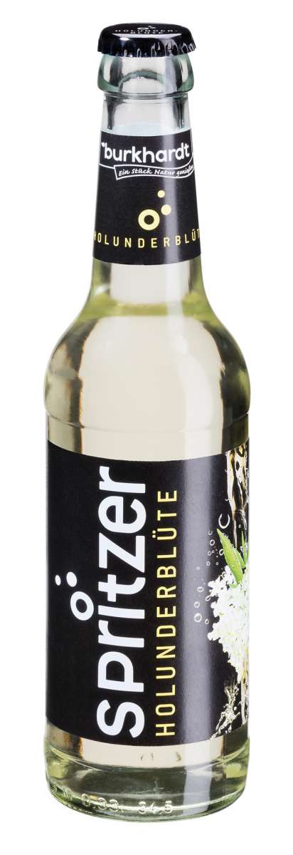 Burkhardt Holunderblüten Spritzer 12 x 0,33l | getraenkedienst.com