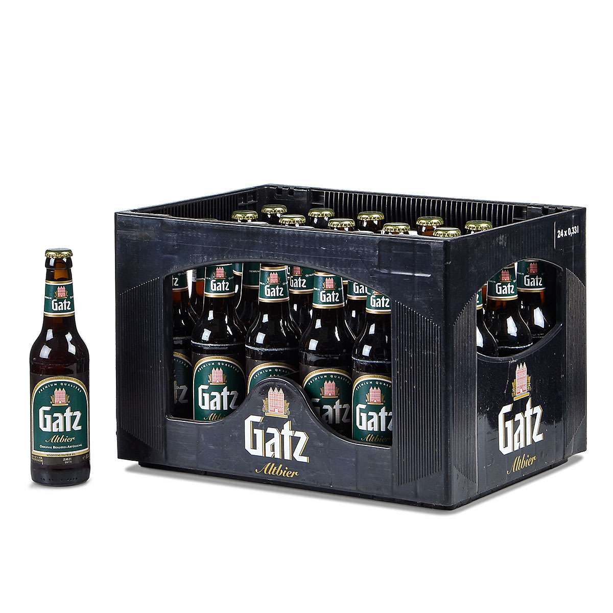 Gatz Altbier 24 x 0,33l online bestellen | getraenkedienst.com