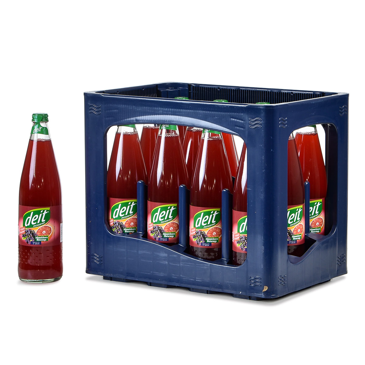 Deit Johannisbeere-Blutorange 12 x 0,75l Glas | getraenkedienst.com